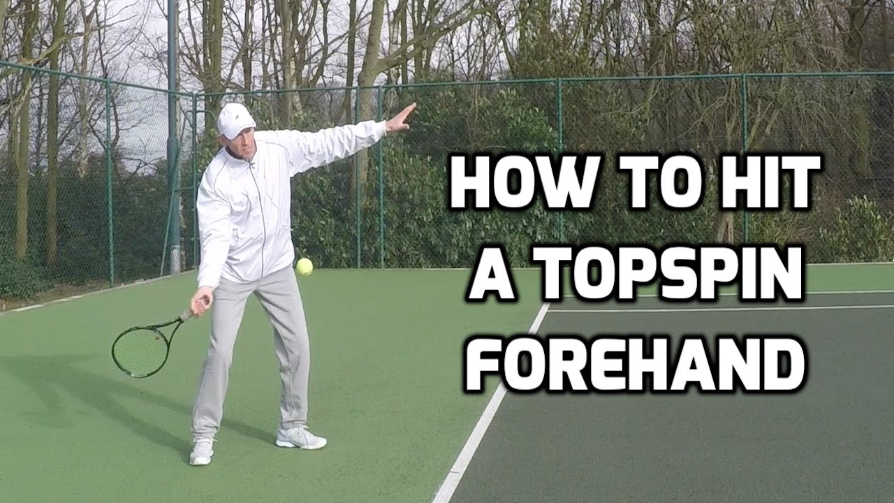 How to hit Forehand Topspin - YouTube
