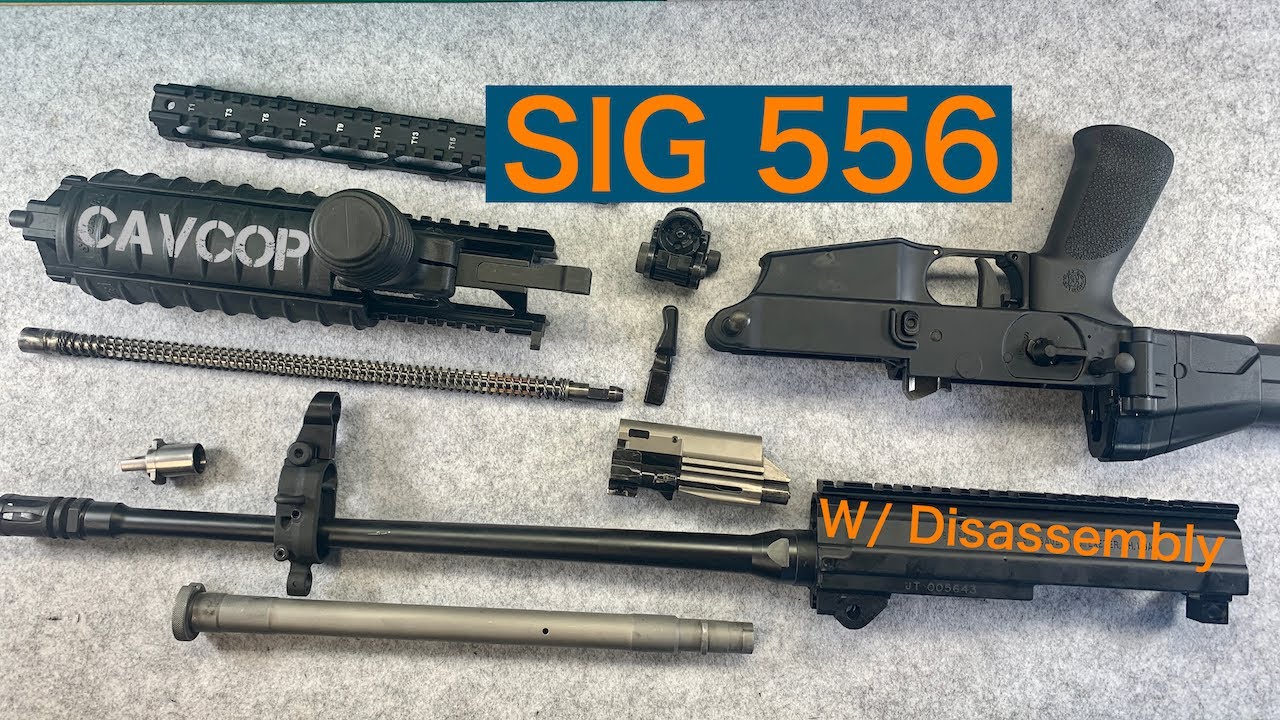 Sig 556 overview with disassembly - YouTube