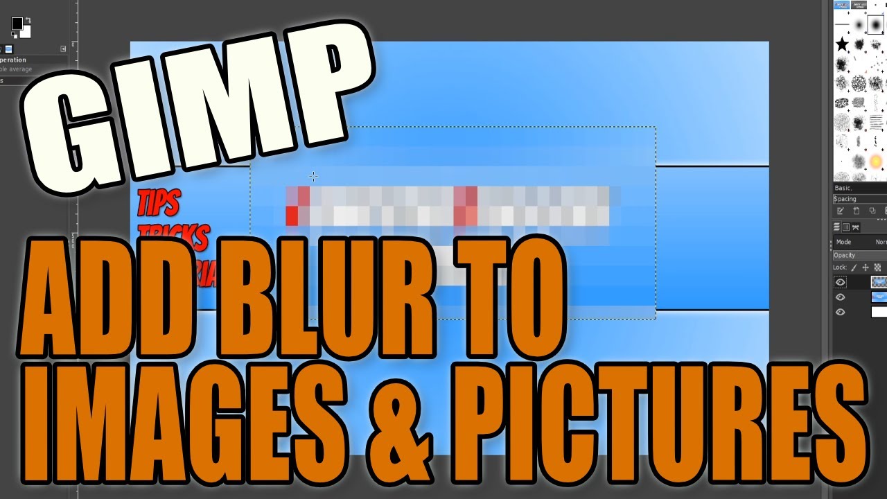 How To Add Blur To Images Pictures In Gimp 2 10 PC Tutorial Gimp how-to-add-blur-to-images-pictures-in-gimp-2-10-pc-tutorial-gimp