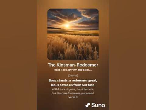The Kinsman-Redeemer: Boaz and Jesus' Redemption Song - YouTube