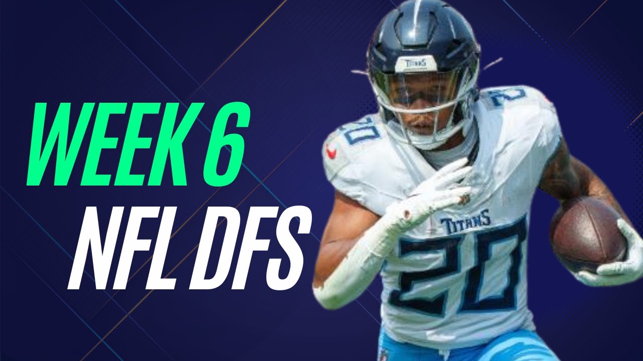 NFL DFS Week 6 Picks and Breakdown | DraftKings & FanDuel - YouTube