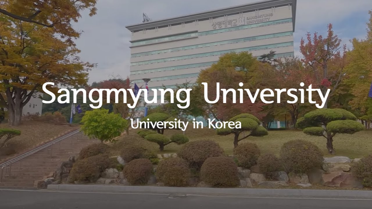 Visit Sangmyung University, Korea │ Campus colored with beautiful autumn│4k asmr - YouTube