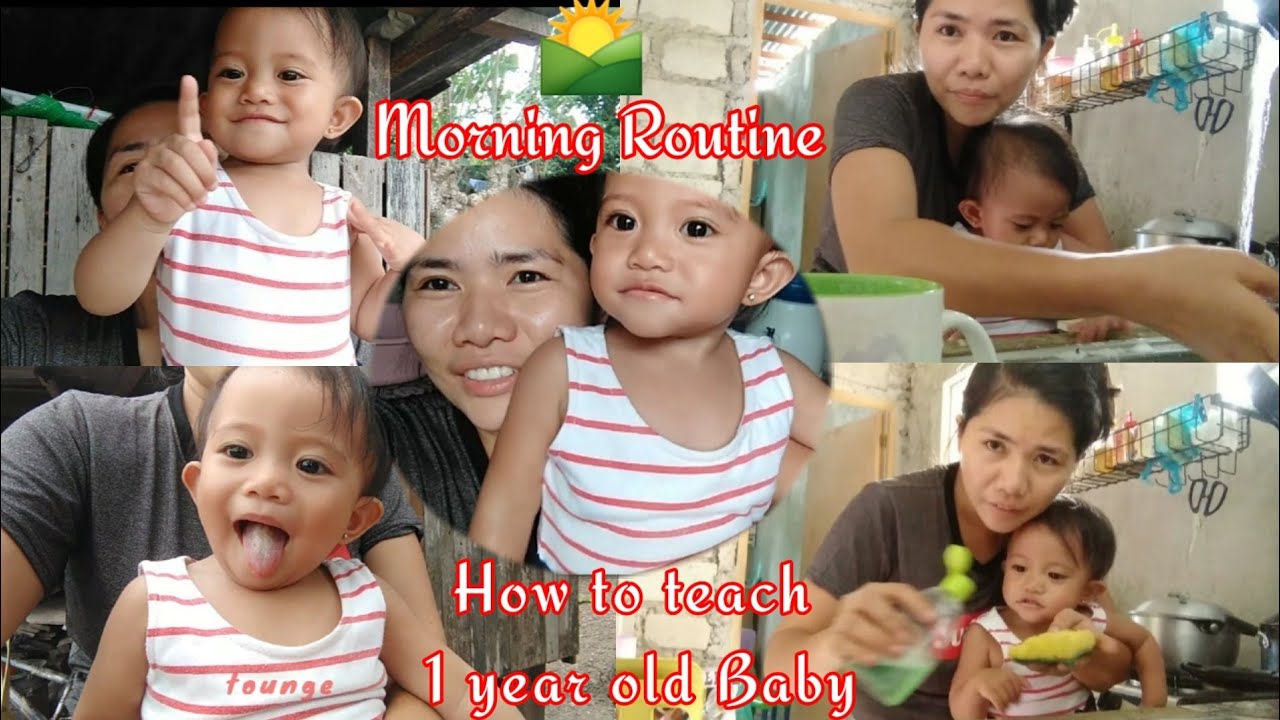 How to teach your 1 year old to talk | TEACHING MY BABY - YouTube