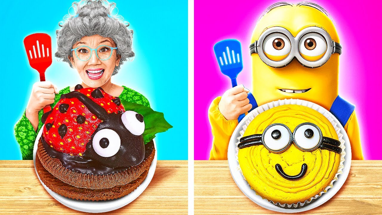 नया 123 GO! मैं बनाम दादी खाना पकाने की चुनौतियाँ! अद्भुत रसोई रहस्य ...