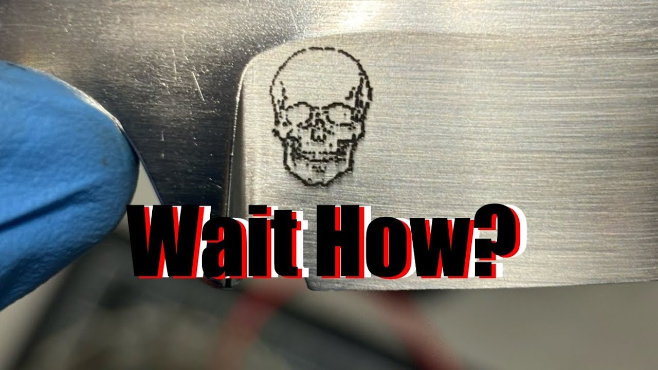 How I Etch My Makers Mark - YouTube