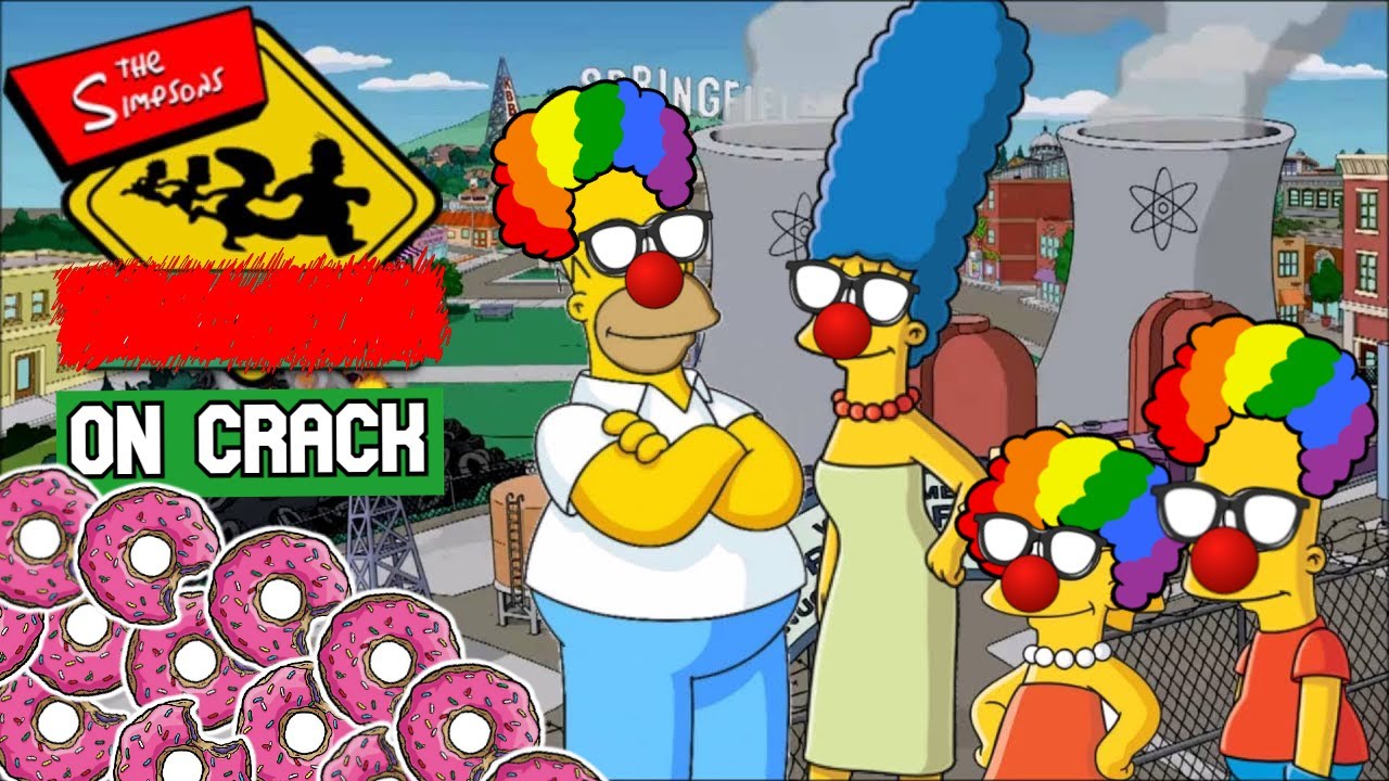 THE SIMPSONS ON CRACK - YouTube
