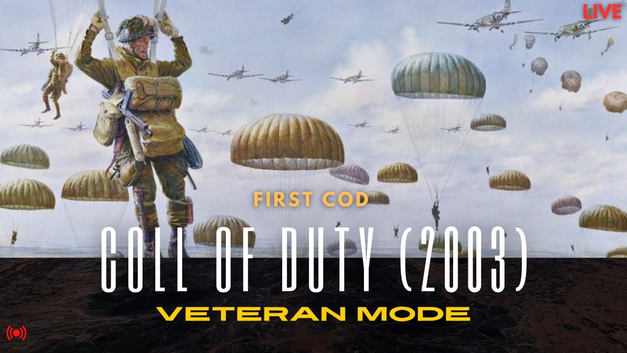 Call of Duty 1 (2003) | VETERAN MODE Walkthrough🎖️| Shorts Live Stream ...