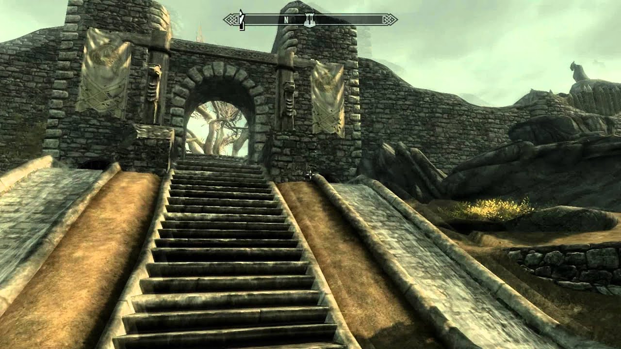 Skyrim- Whiterun Walkthrough - YouTube