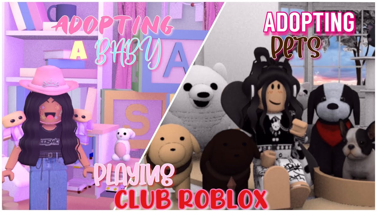 Club Roblox Update! *PETS, BABIES AND MORE* II Playing Club Roblox/Club ...