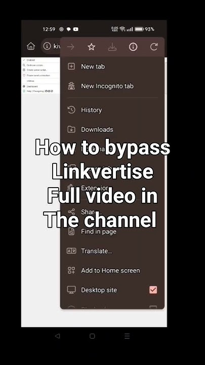 how to bypass linkvertise vetise full video in the channel - YouTube