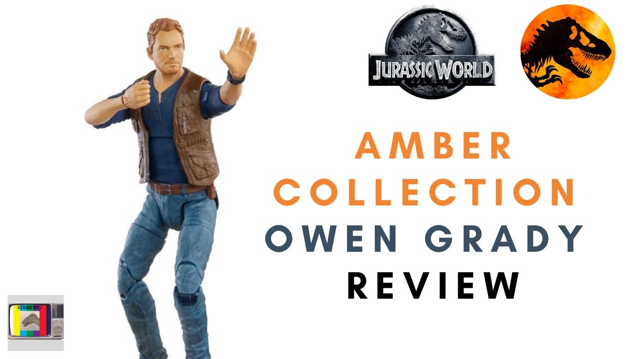 Jurassic World Amber Collection Owen Grady Figure Review Youtube