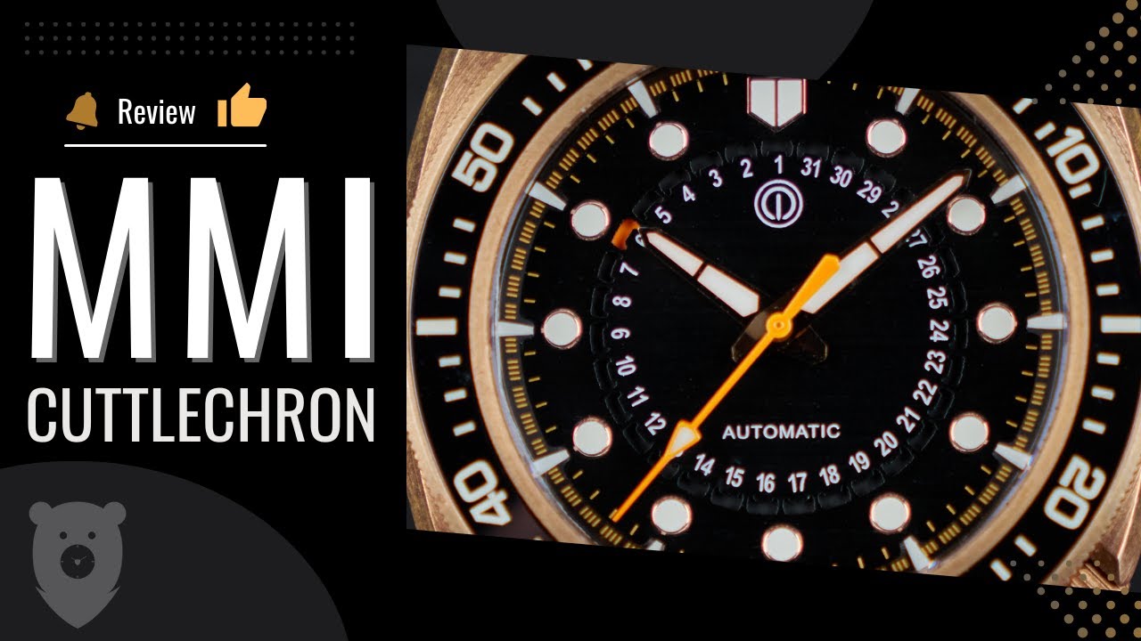 MMI Cuttlechron CCB-01 Is here for your wrist. Will you comply? - YouTube