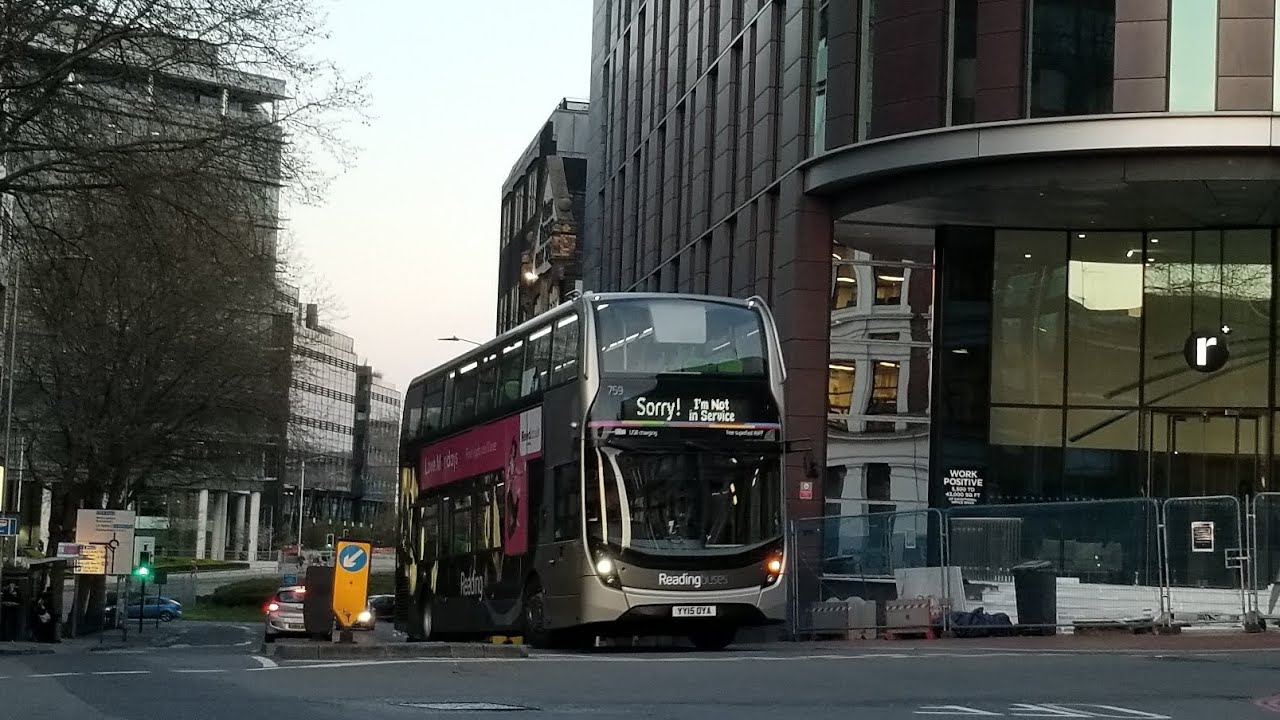 Reading Buses Enviro400 MMC 759 (YY15OYA) Not in Service - YouTube