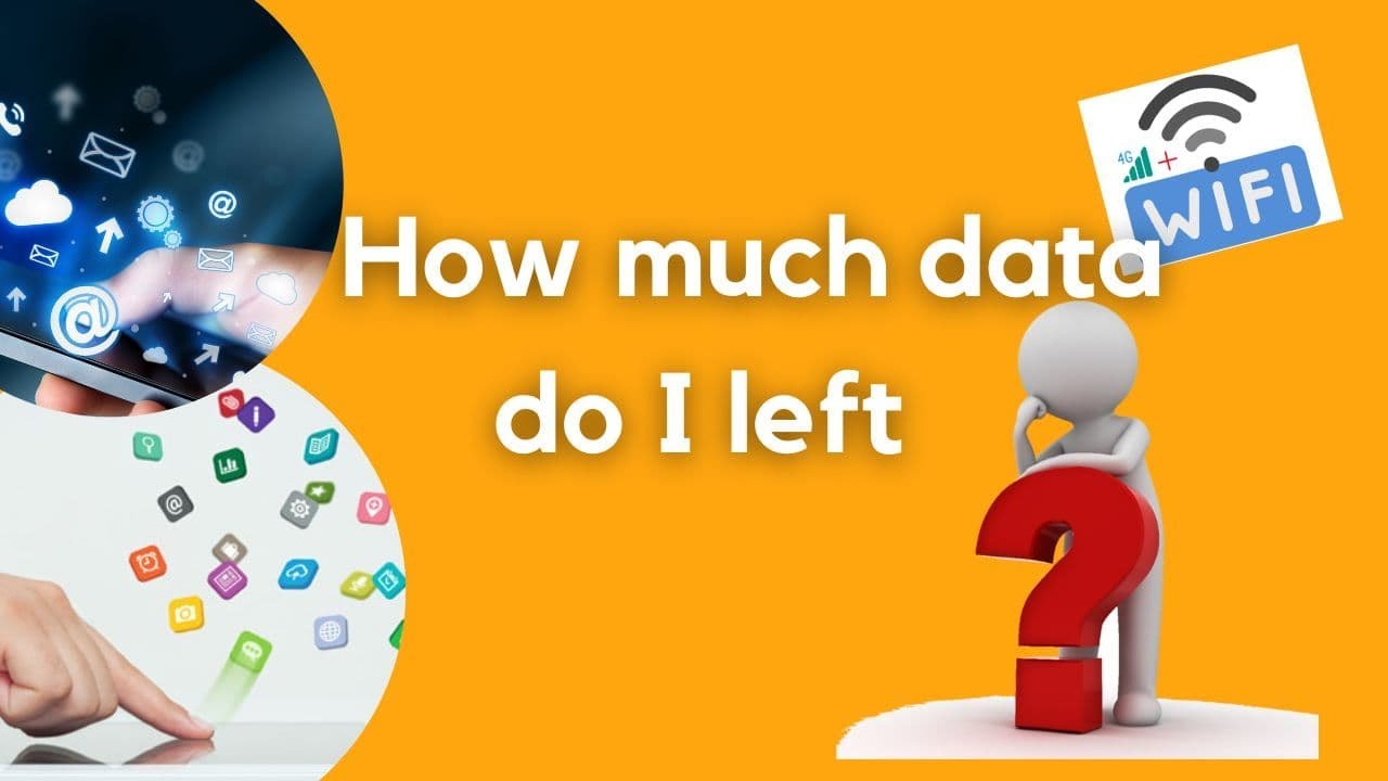 How much data do I have left in Mobile or PC - YouTube