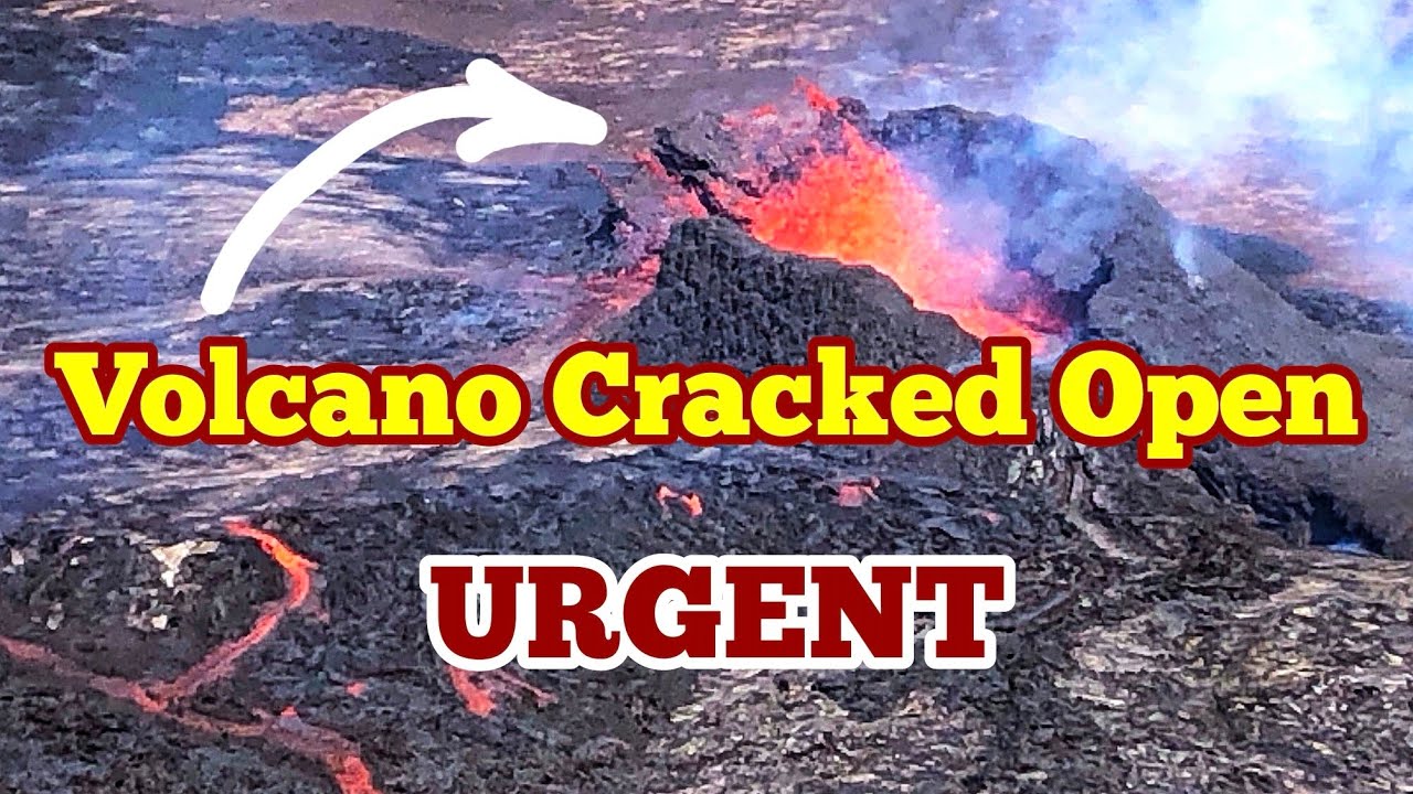 Volcano Exploded, Burst The Walls In Iceland Litli-Hrútur ...