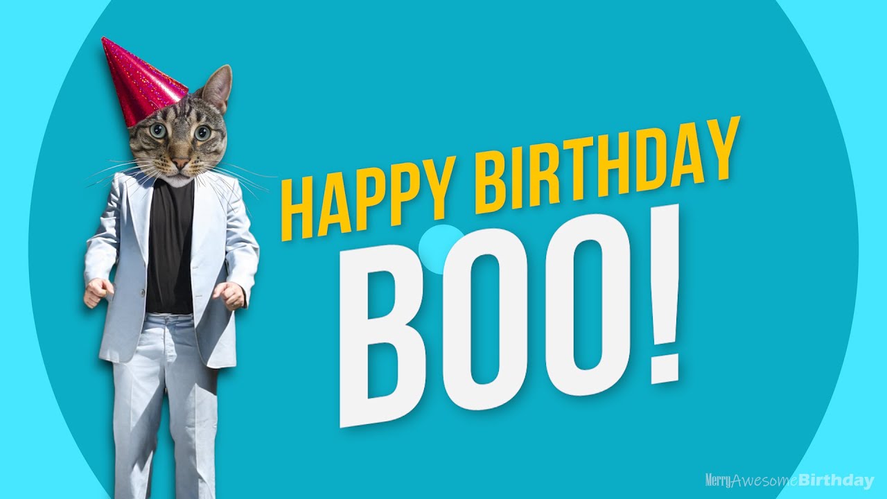 Happy Birthday Boo - It's time to dance! - YouTube
