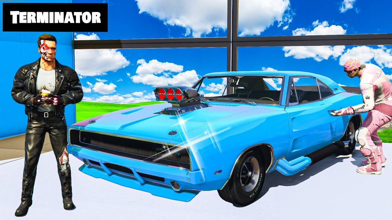 Stealing Every Car From The Terminator in GTA 5 RP - YouTube