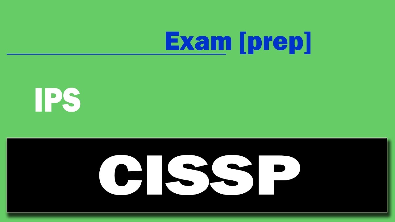 CISSP - practice exam - IPS - YouTube