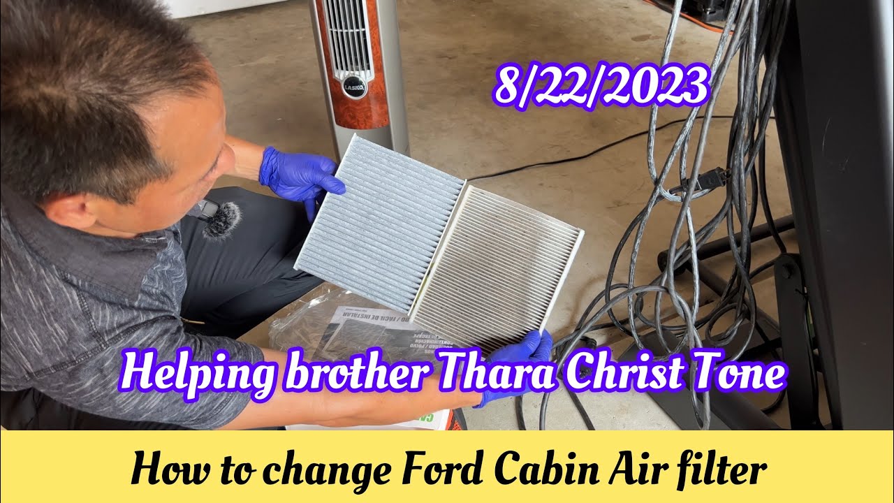 How to change Ford Engine Air Filter. - YouTube