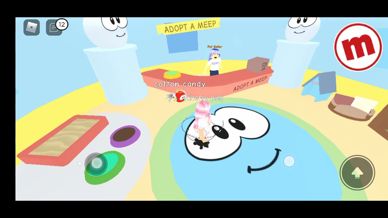 First time playing meep city its soo fun - YouTube