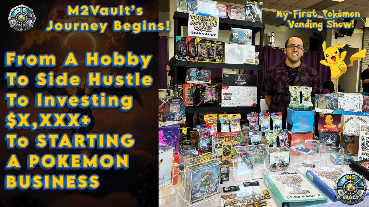 My Pokémon Vending Journey: From Hobby Collector to Business | First ...