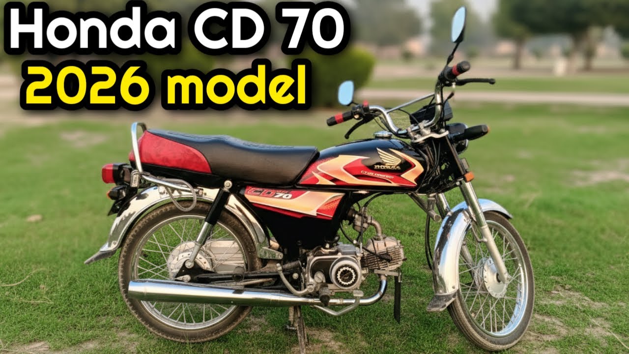 Honda cd 70 2026 model | Review , price and fuel average - YouTube
