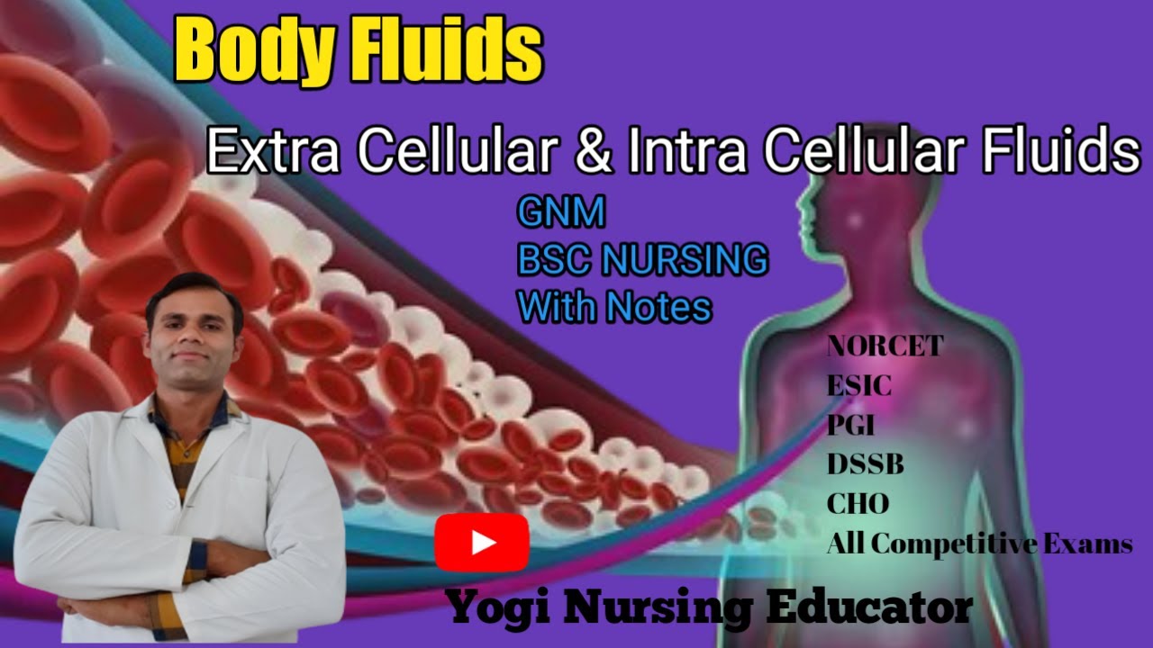 Body fluids | Intracellular | Extracellular | Fluids |Electrolytes ...