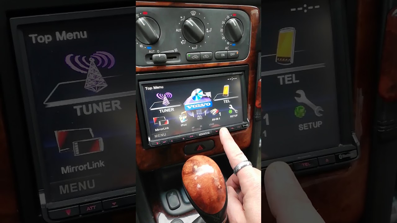 Volvo C70 audio system - YouTube