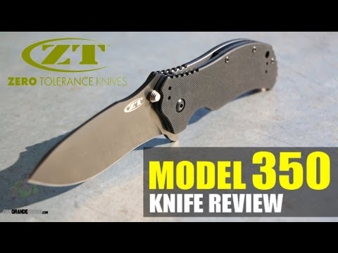 Zero Tolerance 350 Folder Knife Review | OsoGrandeKnives - YouTube