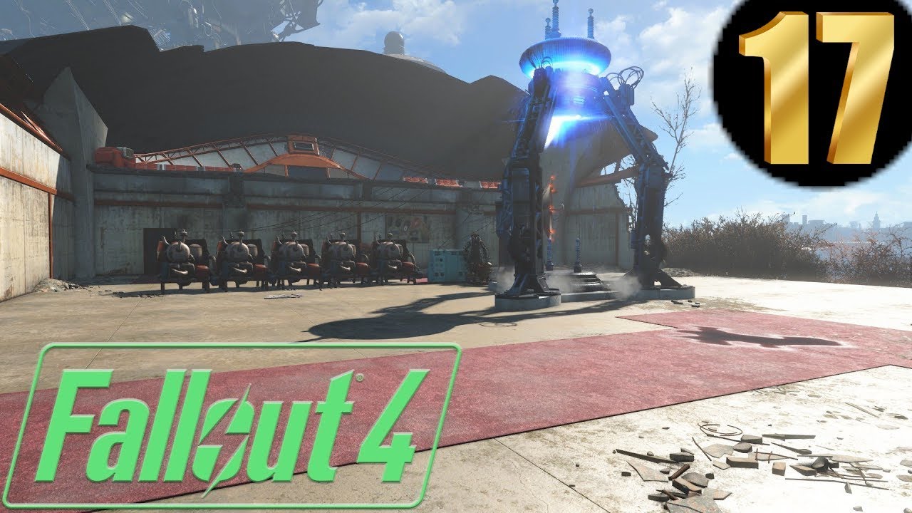 Building the Beam Emitter! | Fallout 4 - Part 17 - YouTube