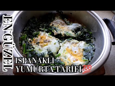DİYET İÇİN ISPANAKLI YUMURTA TARİFİ👌🏻💯#keşfet #ıspanak #diyet #diyettarifleri #diyetyemekleri #tarif