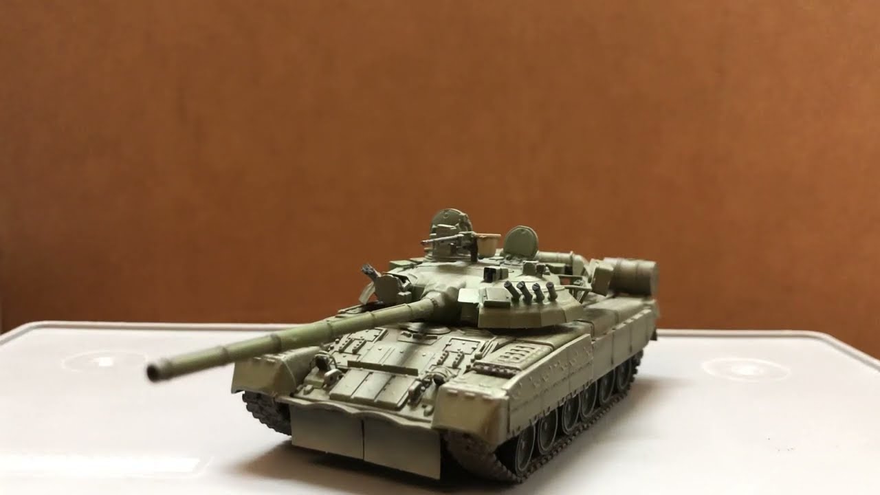 ModelCollect 1:72 T-80U ERA, MBT - YouTube