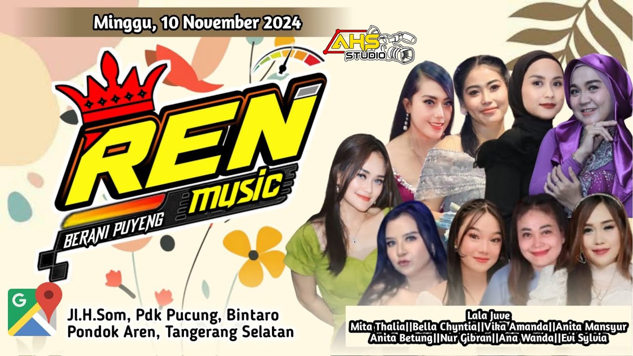 Live Streaming REN MUSIC EDISI 10 NOVEMBER 2024 ( MALAM ) - YouTube