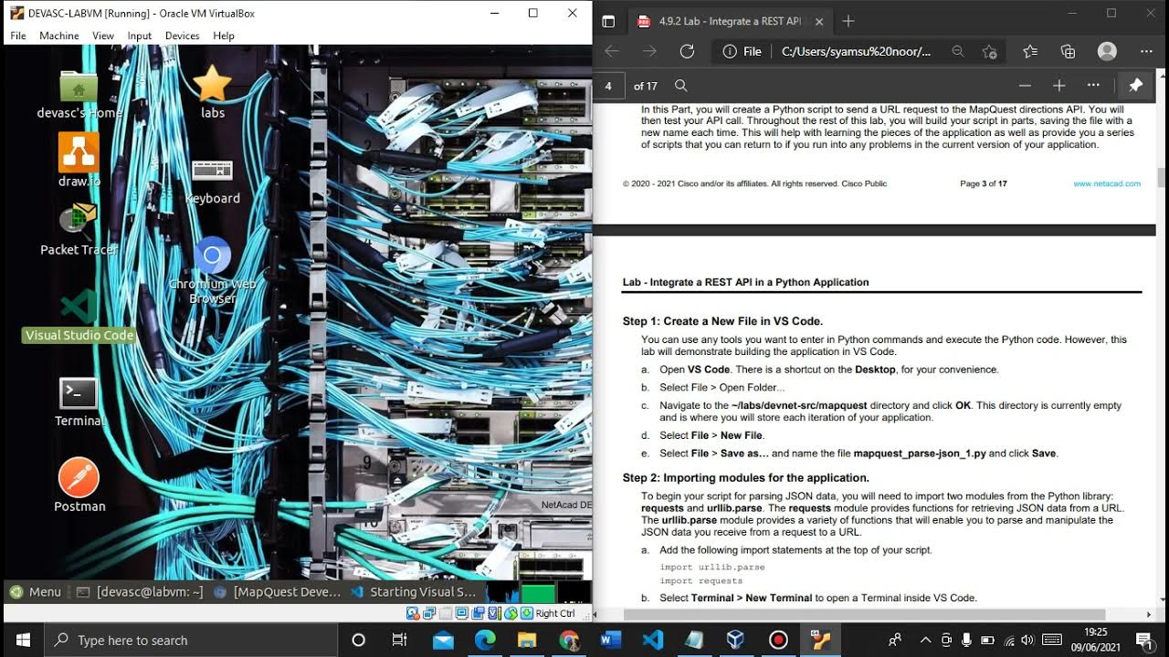 4.9.2 Lab - Integrate a REST API in a Python Application ILM (201851066) - YouTube