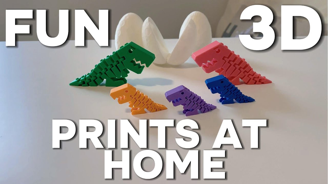 Fun 3D Prints Compilation For Days at Home #3dprintlife #bambulab # ...