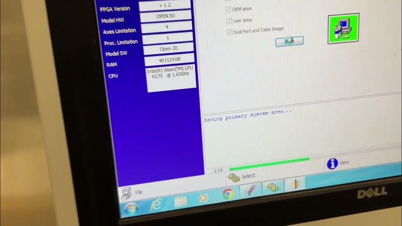 How to backup the osai open cnc controller and all its parameters on your industrial cnc router ...