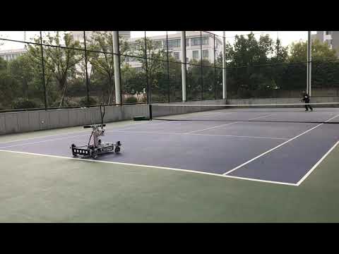 World's First-Ever Real Tennis Robot - YouTube