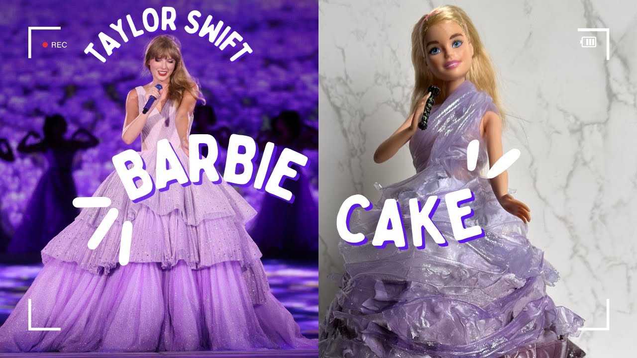 Taylor Swift Barbie Cake - YouTube