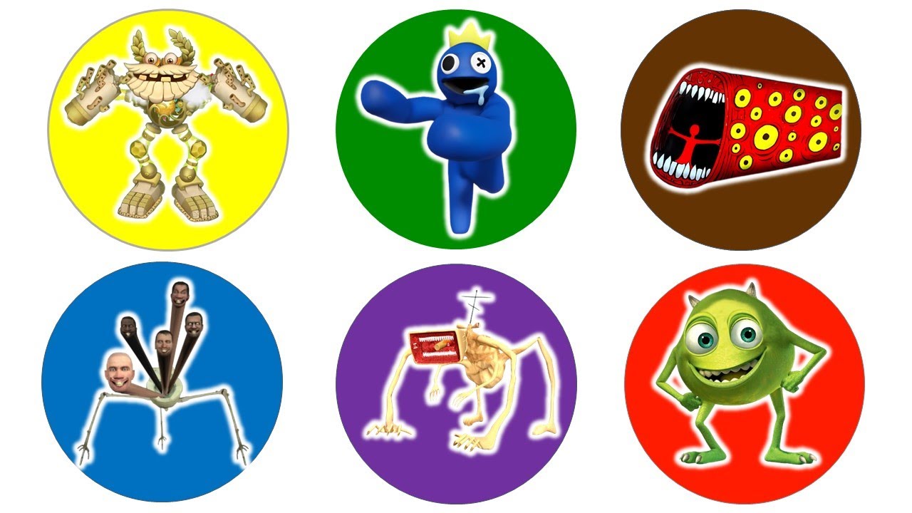 Spin Wheel Wubbox Epic, Blue Rainbow, Train Eater, Hydra Skibidi Toilet ...