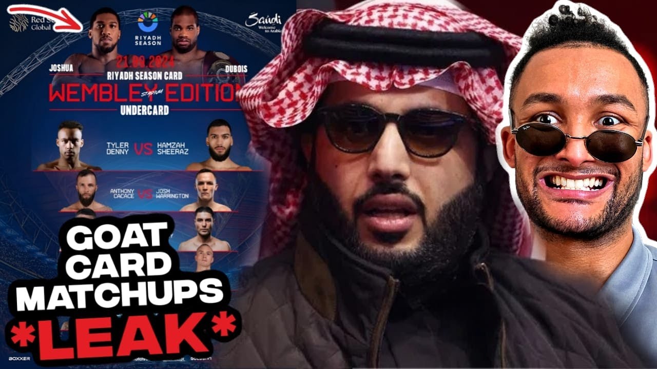 😱 Prince Turki ORDERS 'Secret Goated' Fight Cards Ft. Anthony Joshua vs ...