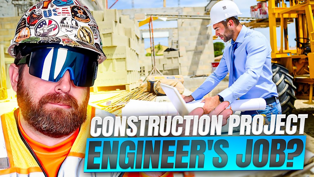 What Is A Construction Project Engineer's Job - YouTube