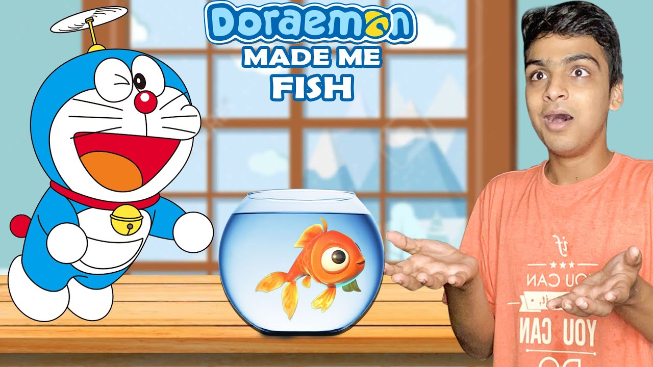 DORAEMON MADE ME A FISH 😲 - YouTube