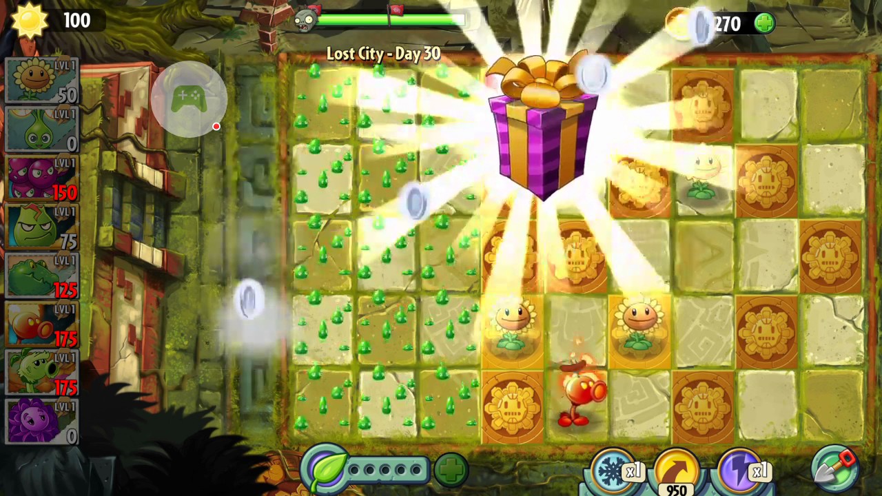 Plants vs. Zombies 2 gameplay part 4 - YouTube