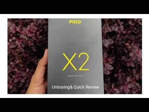 Poco X2 unboxing and quick review | poco x2 | camera samples - YouTube