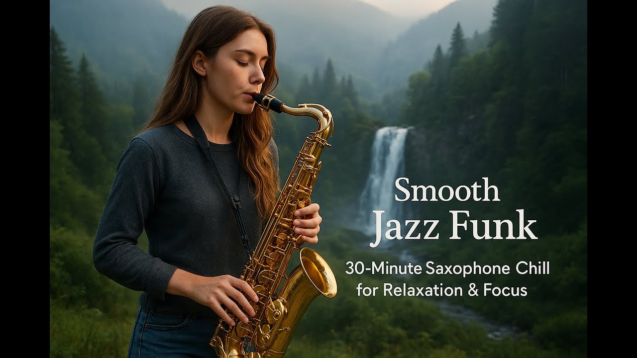 Smooth Jazz Funk | 30-Minute Saxophone Chill for Relaxation & Focus ...