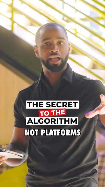 The Secret To Social Media Algorithms - YouTube