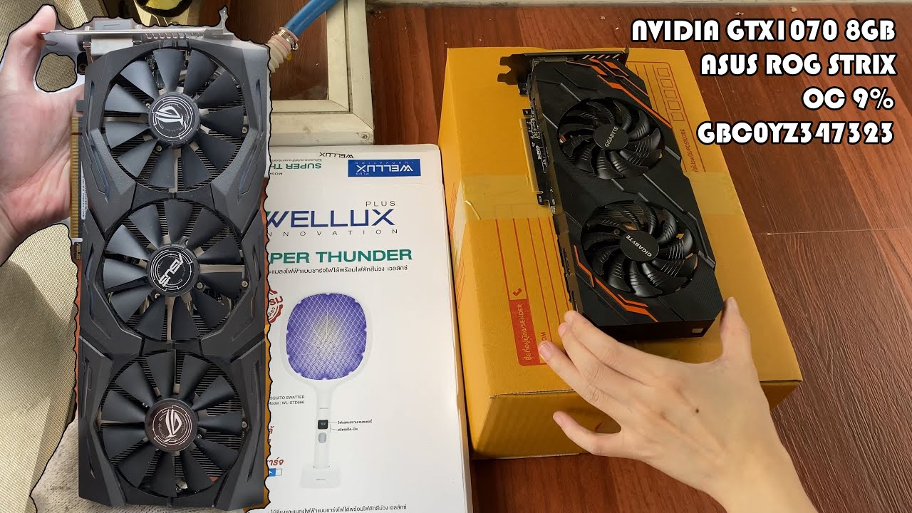 Secure Packing | GTX 1070 8GB ROG STRIX OC - YouTube