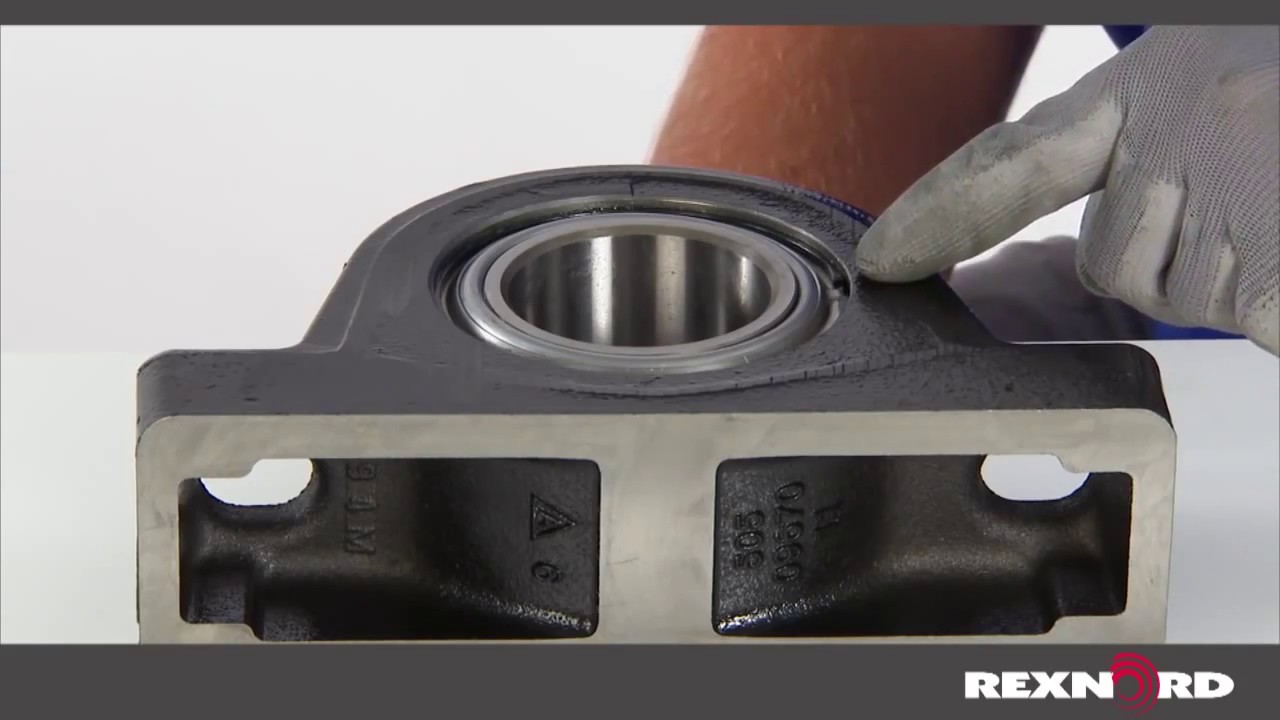 How to Replace Rex & Link-Belt Roller Bearing Seals - YouTube