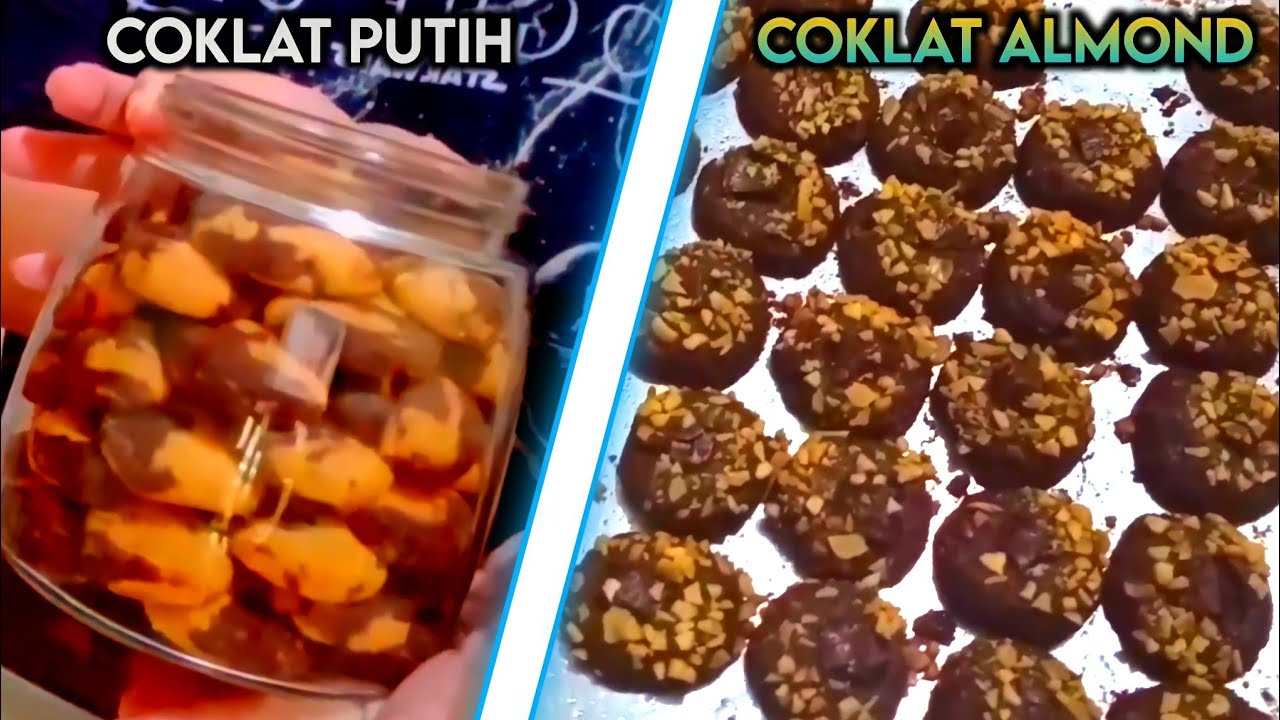 Kue Kering 1 Resep jadi 2 macam Cookies - YouTube
