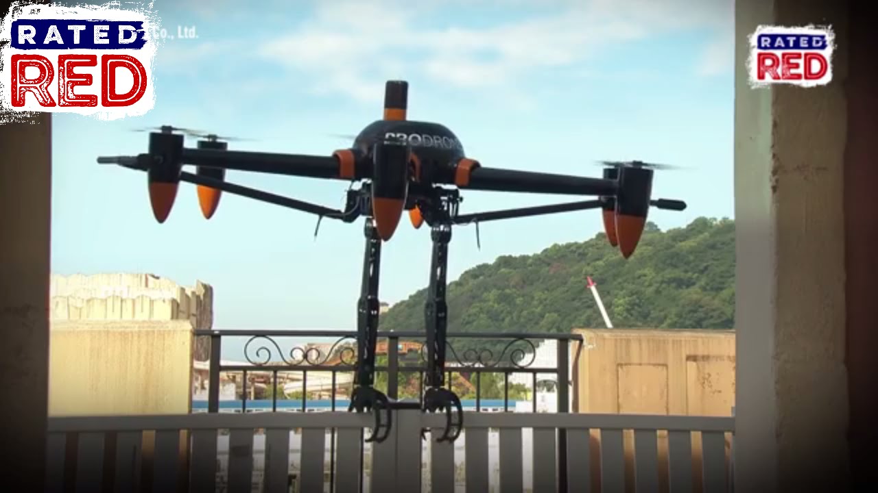 The Flying Robot with Claws - YouTube